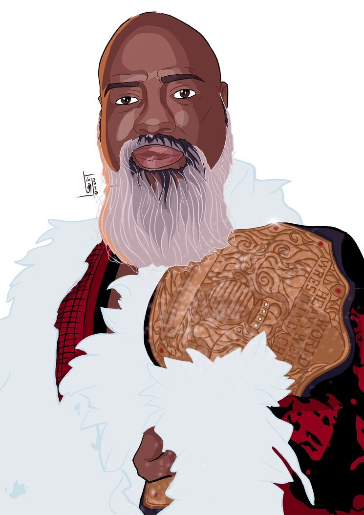Pro Wrestler Art Commissions - Etsy