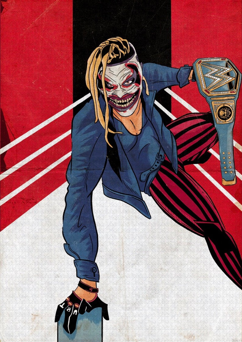 Pro Wrestler Art Commissions - Etsy