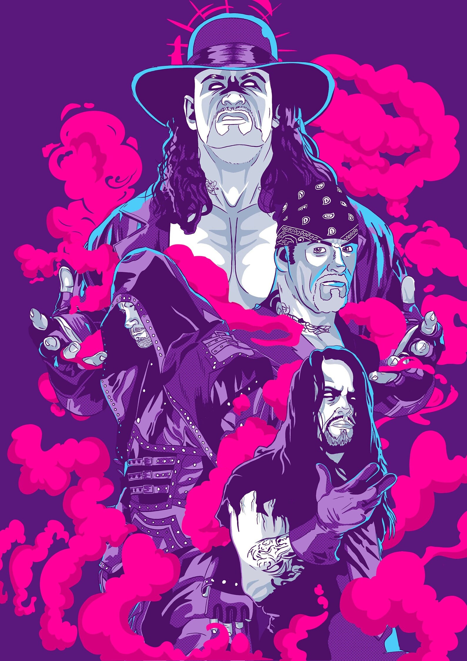 UNDERTAKER - DIGITAL PRINT - Etsy