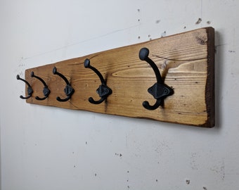 Industrial coat rack | Etsy