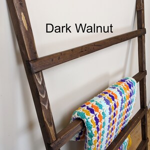 Extra Wide Blanket Ladder, Very Large Farmhouse Quilt Rack Display ...