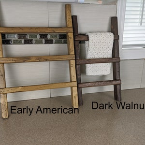 Tea Towel Ladder, Mini Countertop Ladder, Kitchen Bathroom Display ...