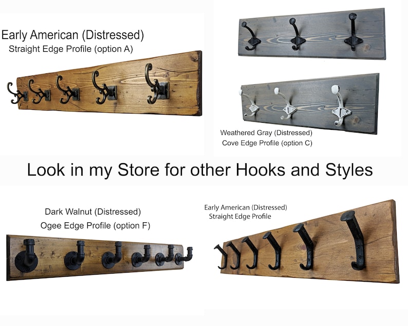 39.5" Forged Railroad Spike Rustic Wall Mounted Cast Iron Coat Hook ...