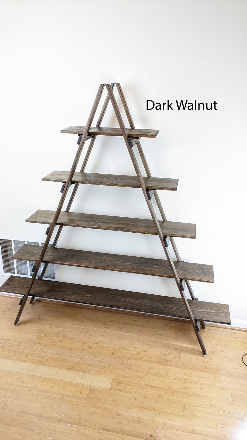 Step Ladder Shelf Ladder Knick Knack Display Rustic - Etsy