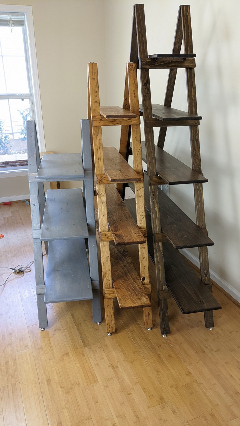 Step Ladder Shelf Ladder Knick Knack Display Rustic - Etsy