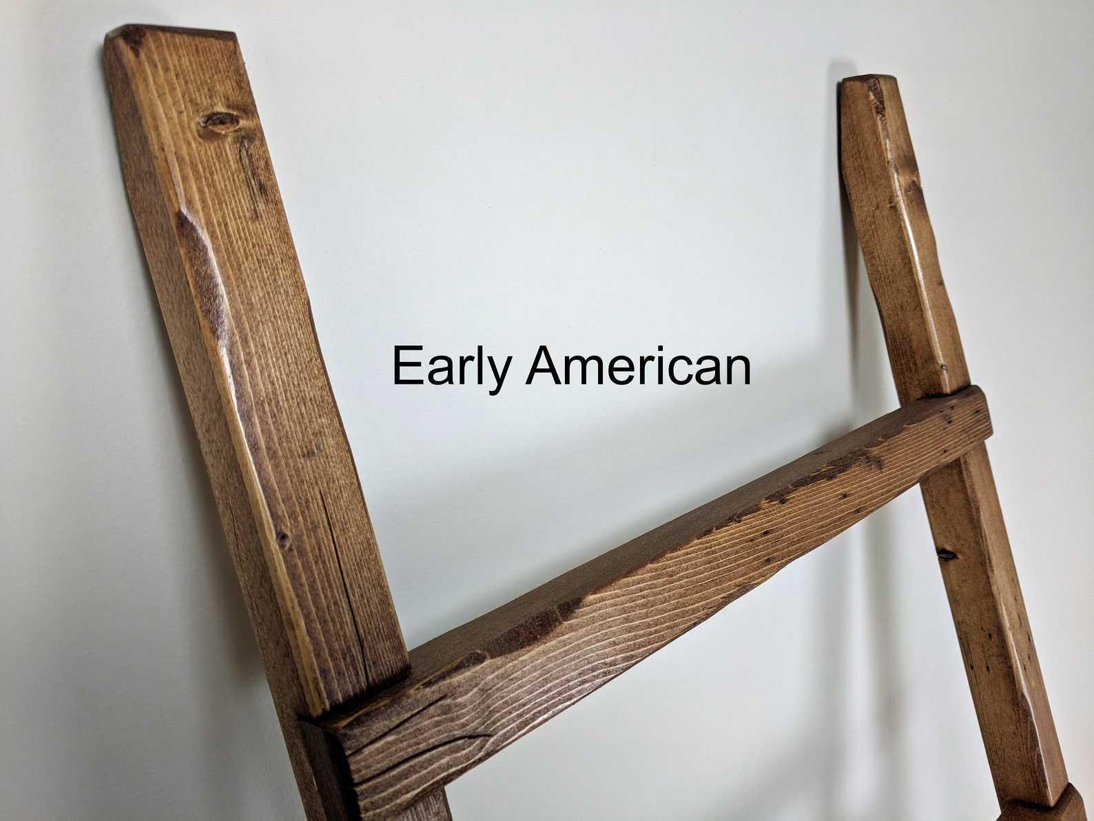 Blanket Ladder, Towel Rack, Decorative Wooden Ladder, Rustic Distressed ...