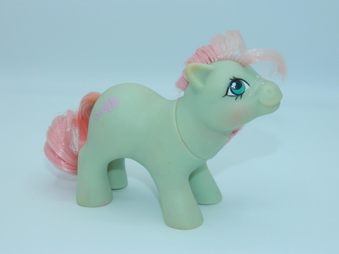 My Little Pony Vintage G1 Baby Cuddles Baby Buggy Ponies 513-14 - Etsy