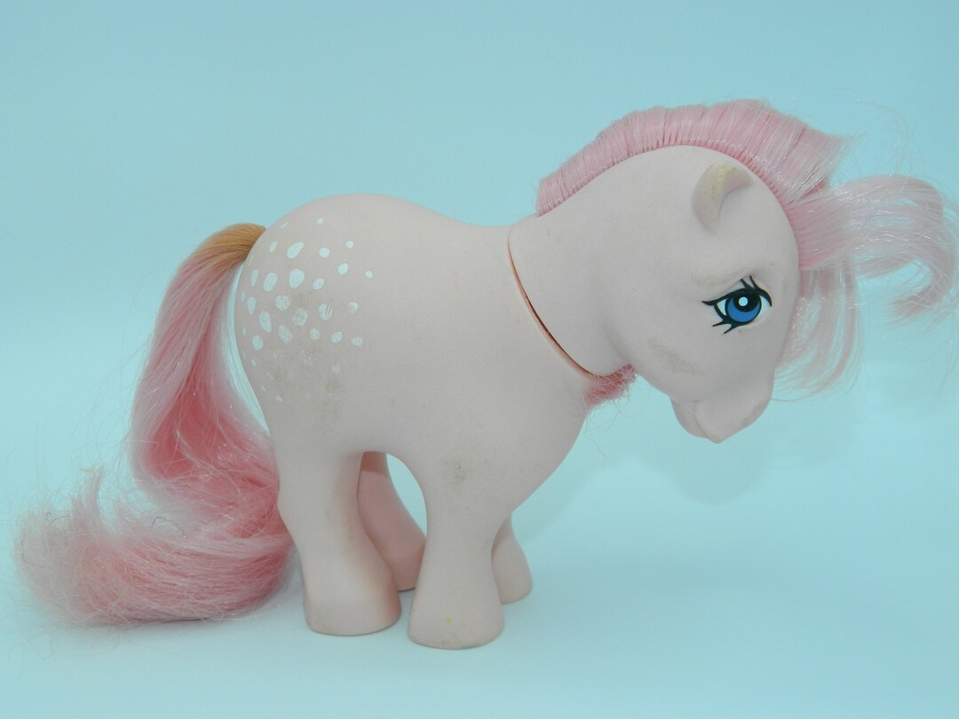 My Little Pony Vintage G1 Cotton Candy Flat Foot Earth Ponies 511-02 - Etsy