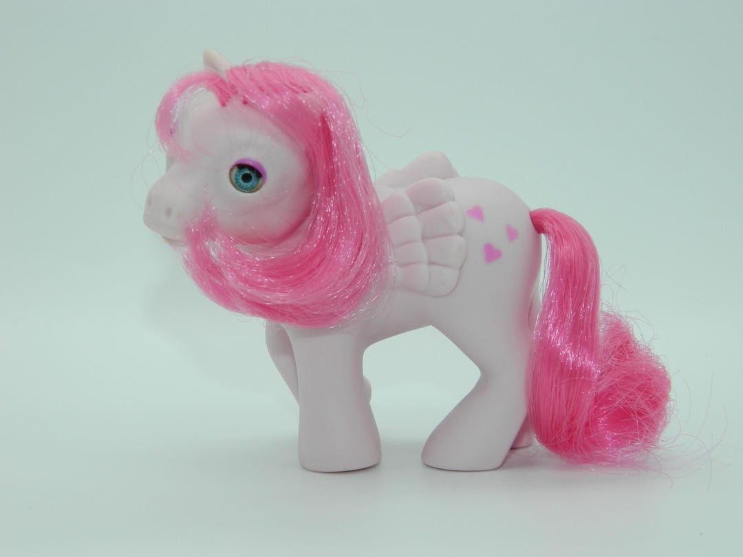My Little Pony Vintage G1 Baby Heart Throb Beddie Bye Eye BBE Ponies ...