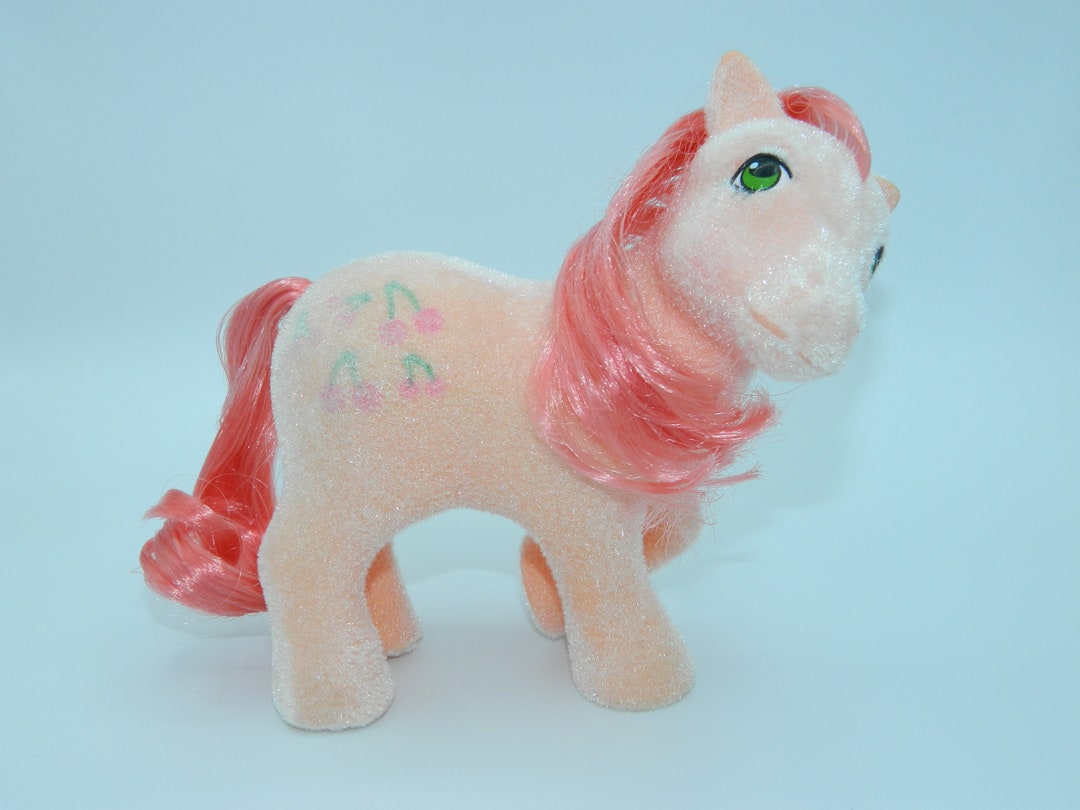 My Little Pony Vintage G1 Cherries Jubilee Earth so Soft Ponies 509-02 ...