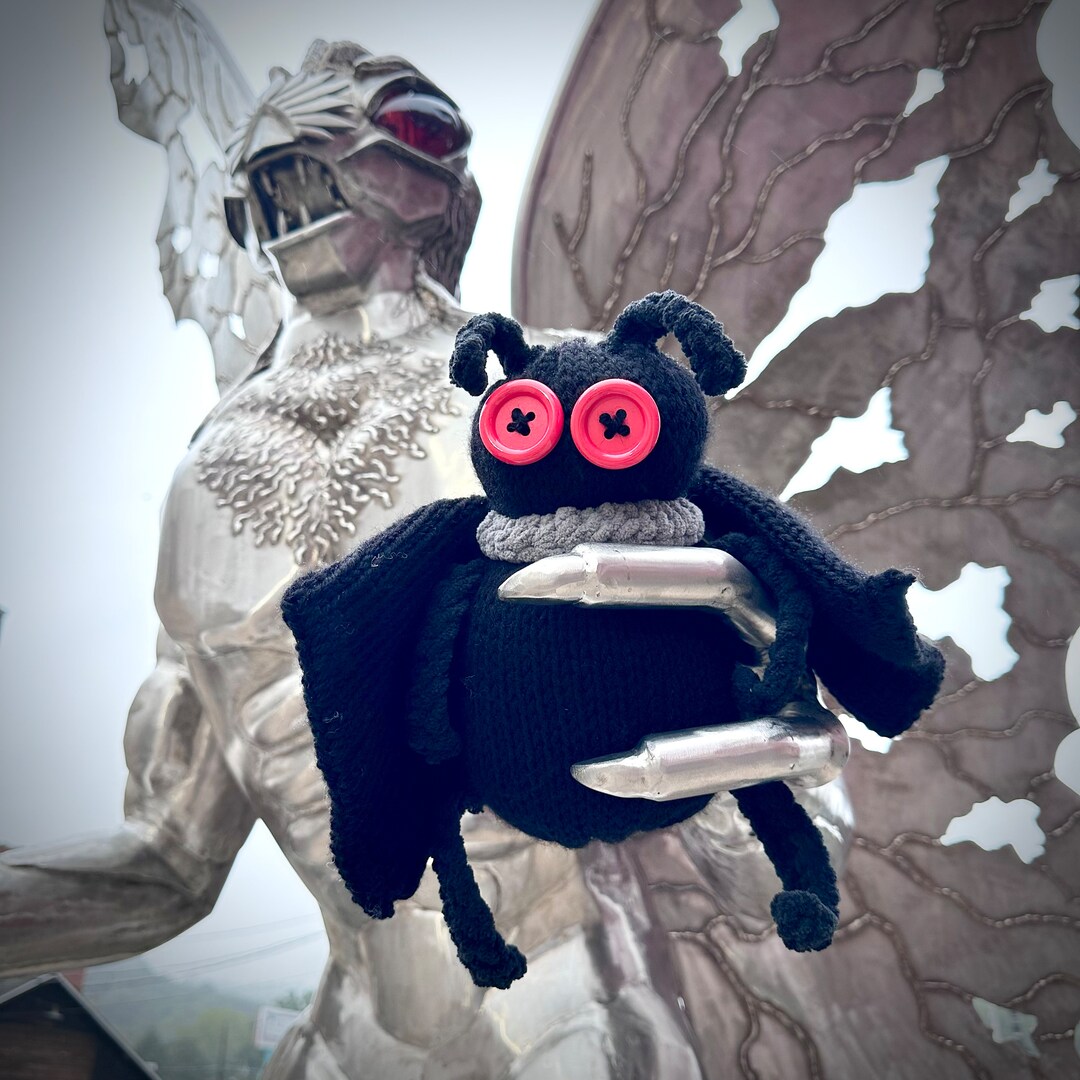 Mothman Cryptid Plushie Cute Cryptid Stuffed Doll Slouchy - Etsy