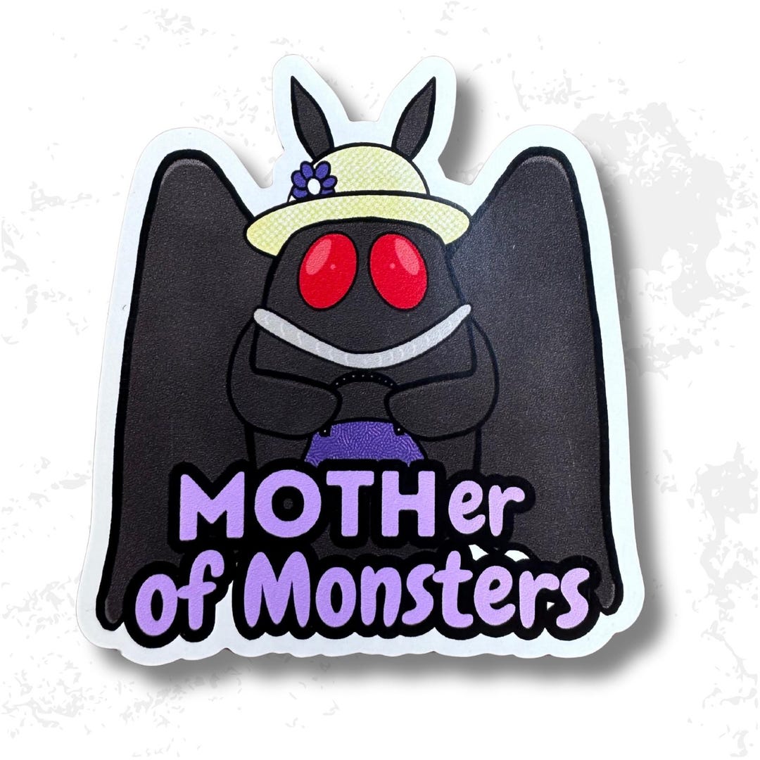 Mother of Monsters Magnet - Cute Cryptid Magnet - Unique Fridge Magnet ...