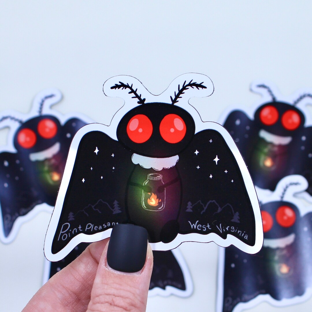 Mothman Magnet - Point Pleasant Magnet - Unique Fridge Magnet for ...