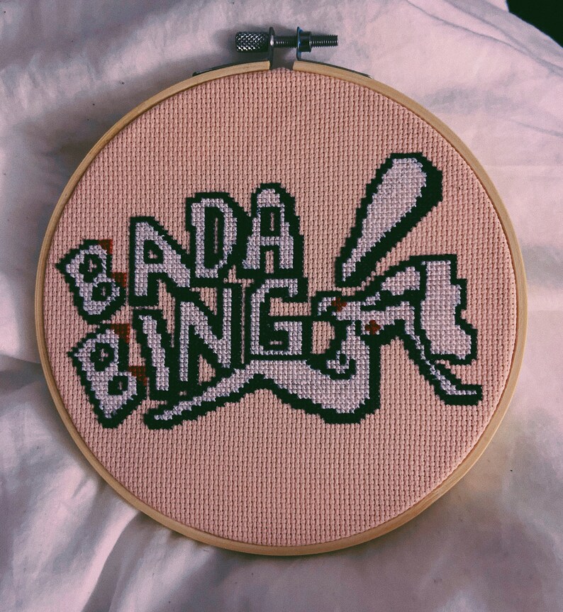 Bada Bing the Sopranos Cross Stitch Pattern PDF - Etsy