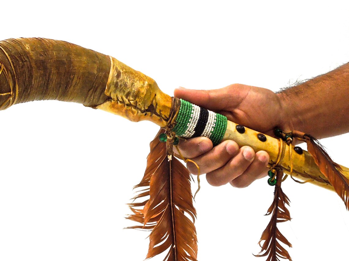 VINTAGE: Collectable Native American Rattle Authentic Rain | Etsy