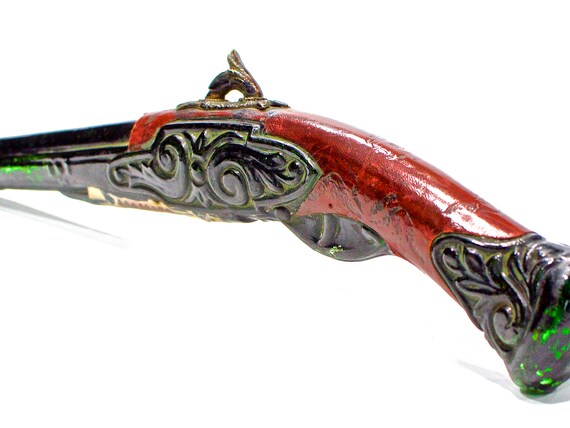 VINTAGE: Italian Glass Bottles Musket Pistol Gun Secolo XVI - Etsy