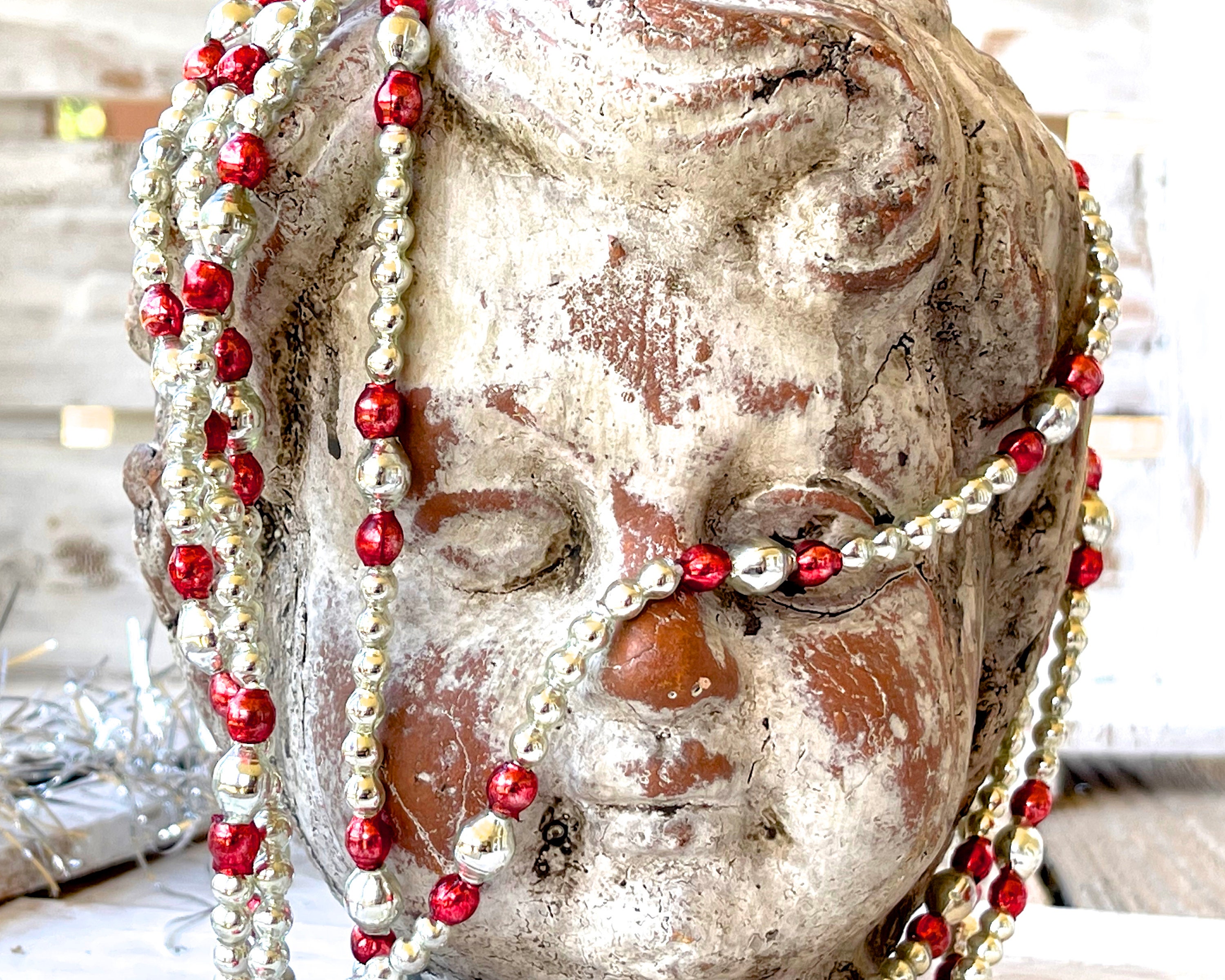 VINTAGE: Japan 84 Rare Mercury Glass Tree Garland - Etsy