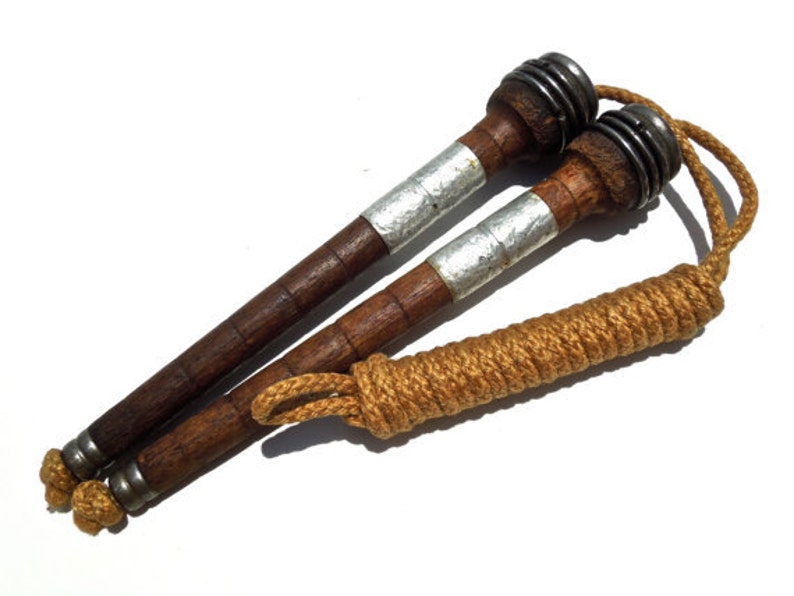 VINTAGE: 1930s Wooden Skipping Rope Jumping Rope Jump - Etsy