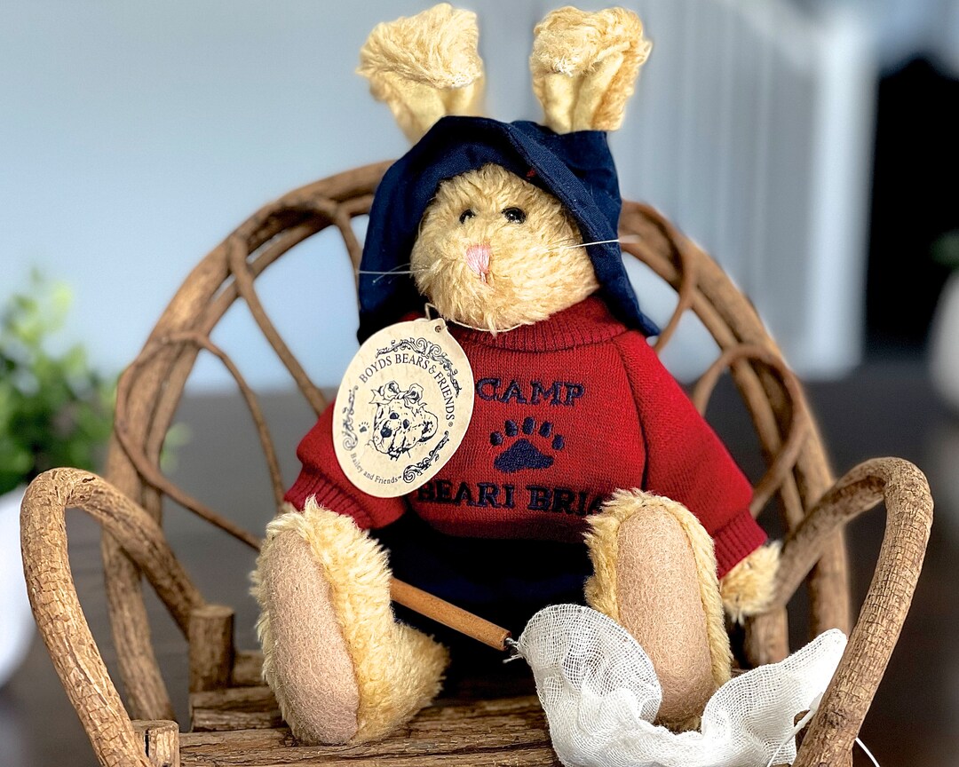 Vintage Boyds Bears Emily Rabbit Plush: Camp Beari Briar, 9" - Etsy