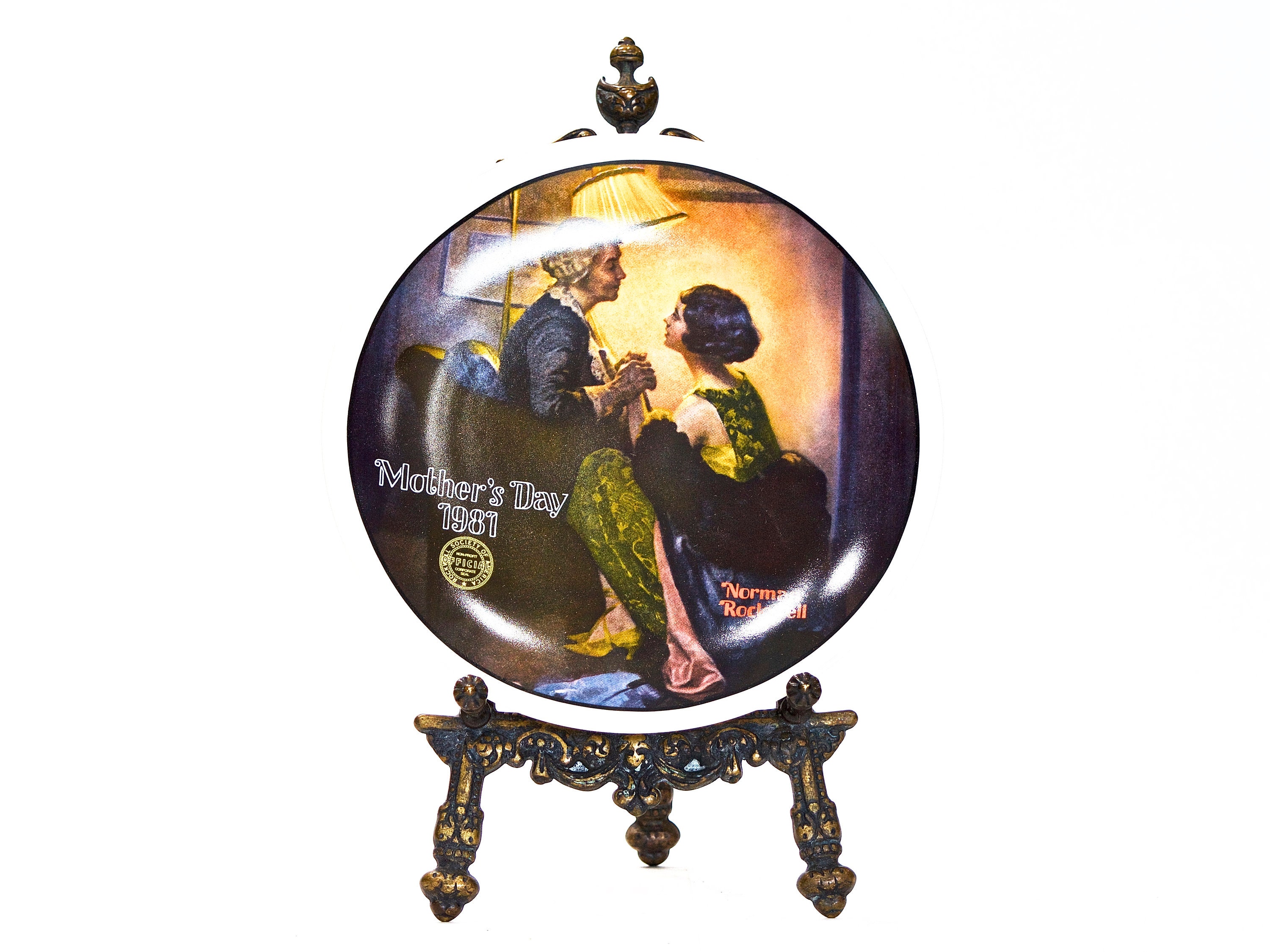 VINTAGE: 1982 Collectable Edwin M. Knowles Plate in Box - Etsy UK