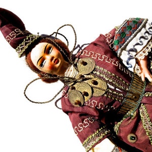 VINTAGE: Decorative Coin Doll - Collectable Doll - Traditional Doll ...