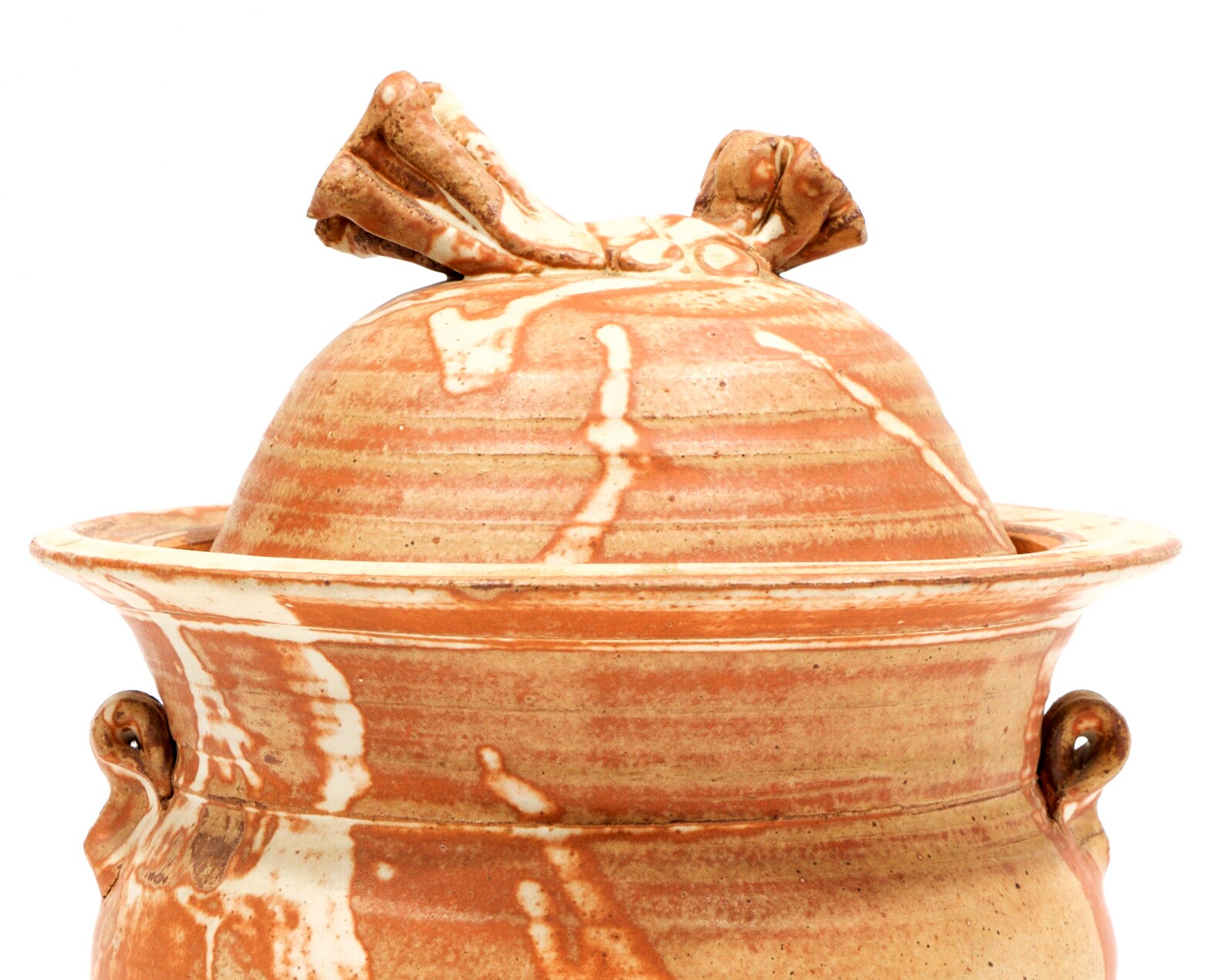 VINTAGE: Large 9.25 Studio Pottery Jar With Lid Hand - Etsy