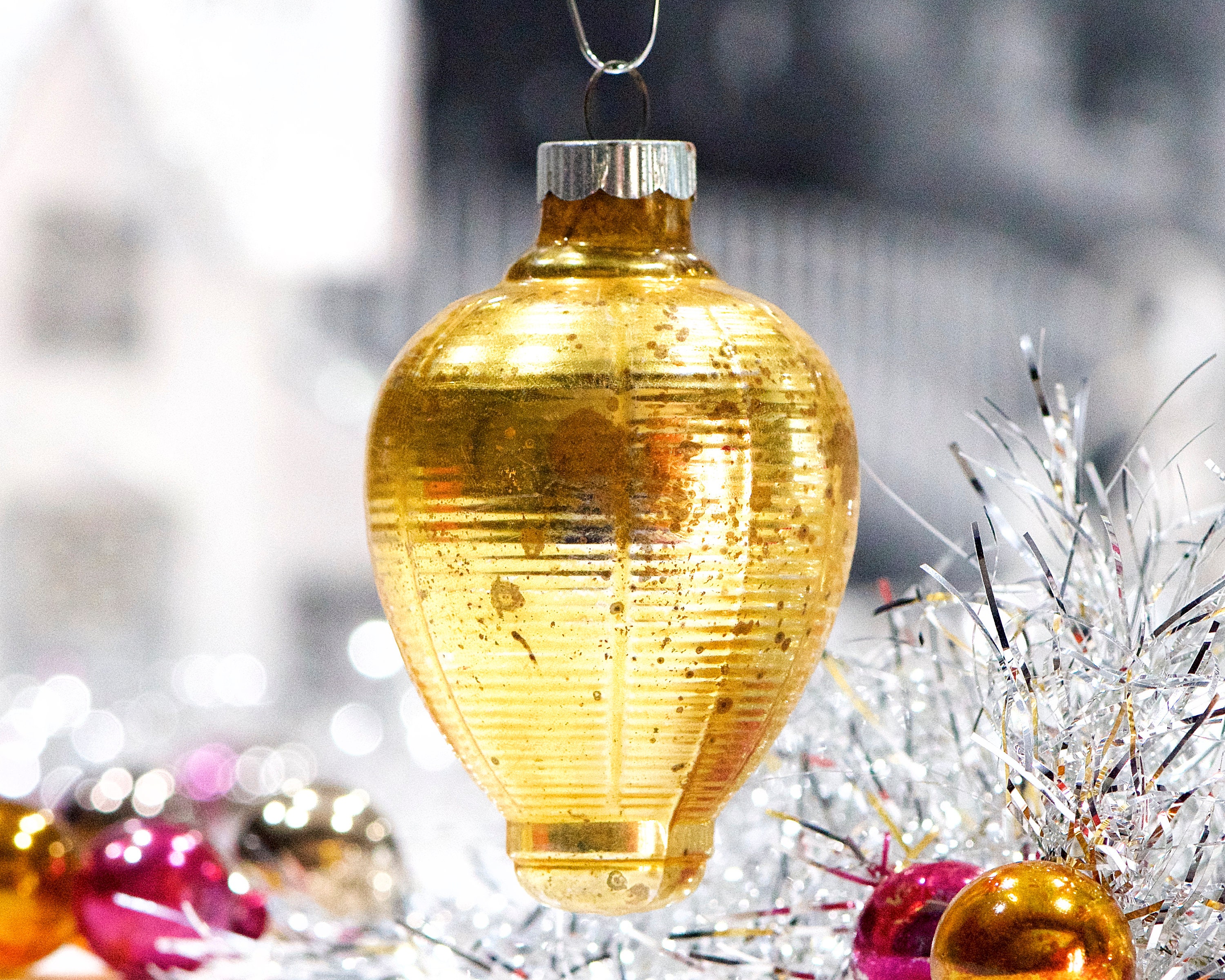 Shiny Brite Glass Christmas Ornaments