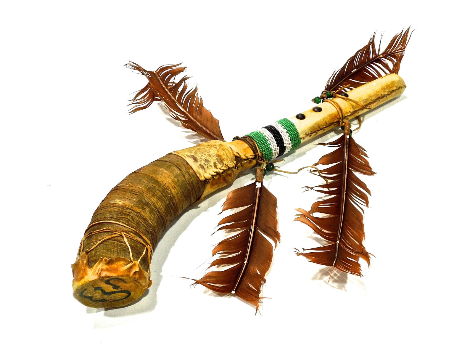 VINTAGE: Collectable Native American Rattle Authentic Rain | Etsy