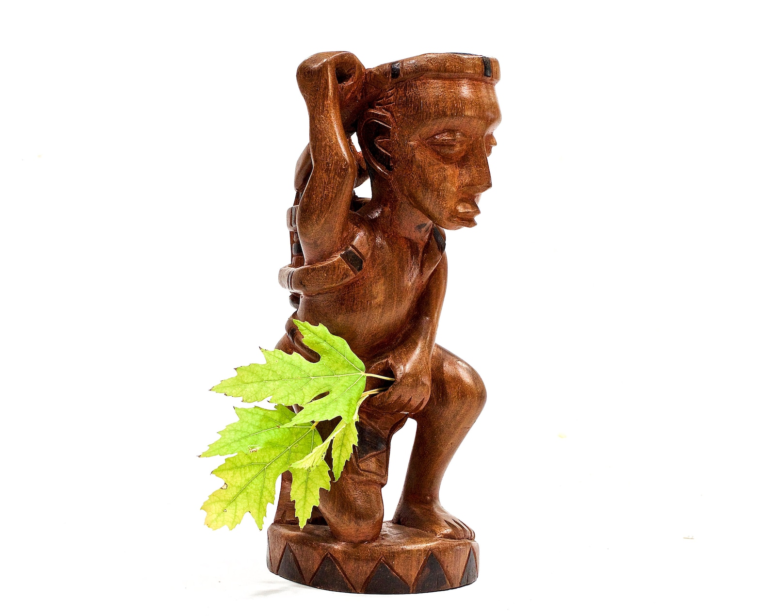 VINTAGE: Wooden Indigenous People Carving Ethic Tribal | Etsy