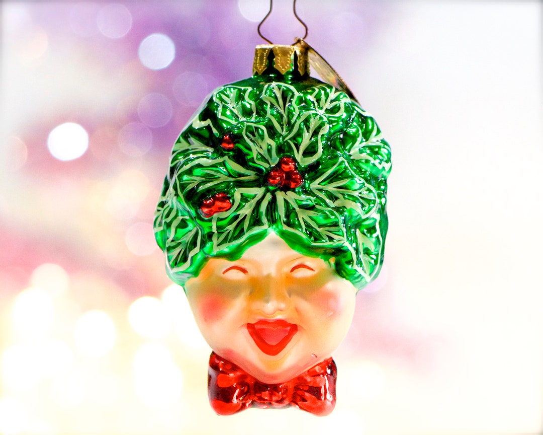 VINTAGE: 3.25" Blown Figural Glass Ornament - Mark Klaus - Magic ...