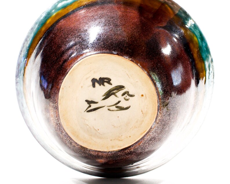 VINTAGE: Signed Handcrafted Studio Pottery by Marilyn R - Etsy