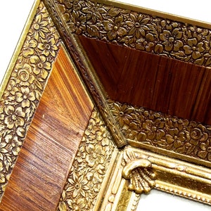 VINTAGE: Gold Metal Picture Frame - Standing Frame - Photograph - SKU ...