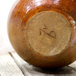 VINTAGE: Unique Signed Studio Pottery Vase - Handcrafted Pottery - SKU ...