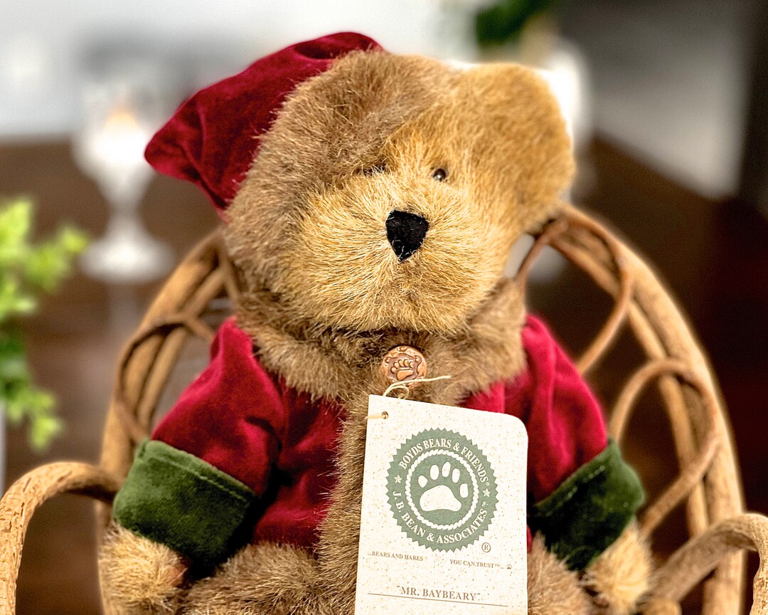 VINTAGE: 10.5" Boyds Bears Stuffed Animal "mr. Baybeary" - "bears and ...