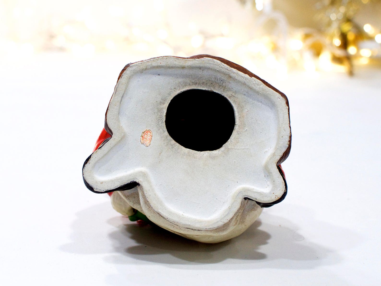 VINTAGE: 1960's Japan Chalk-plaster Santa Claus Coin - Etsy