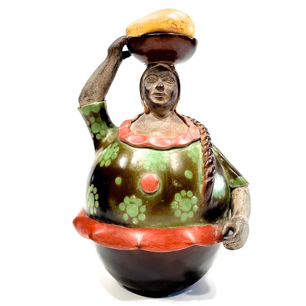Chulucanas Peru Art Pottery Vase - Etsy