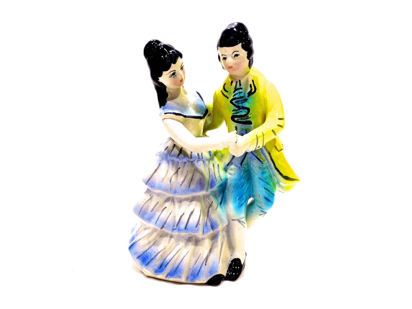 VINTAGE: Ceramic Ballroom Dancing Figurine Handcrafted | Etsy