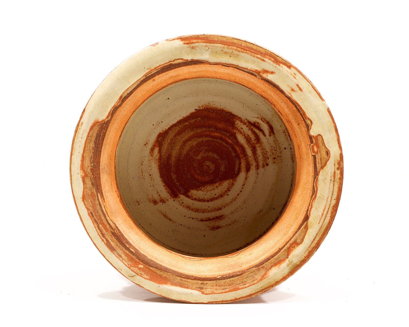 VINTAGE: Large 9.25 Studio Pottery Jar With Lid Hand - Etsy