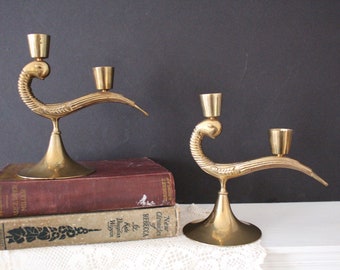 Gold candlesticks | Etsy