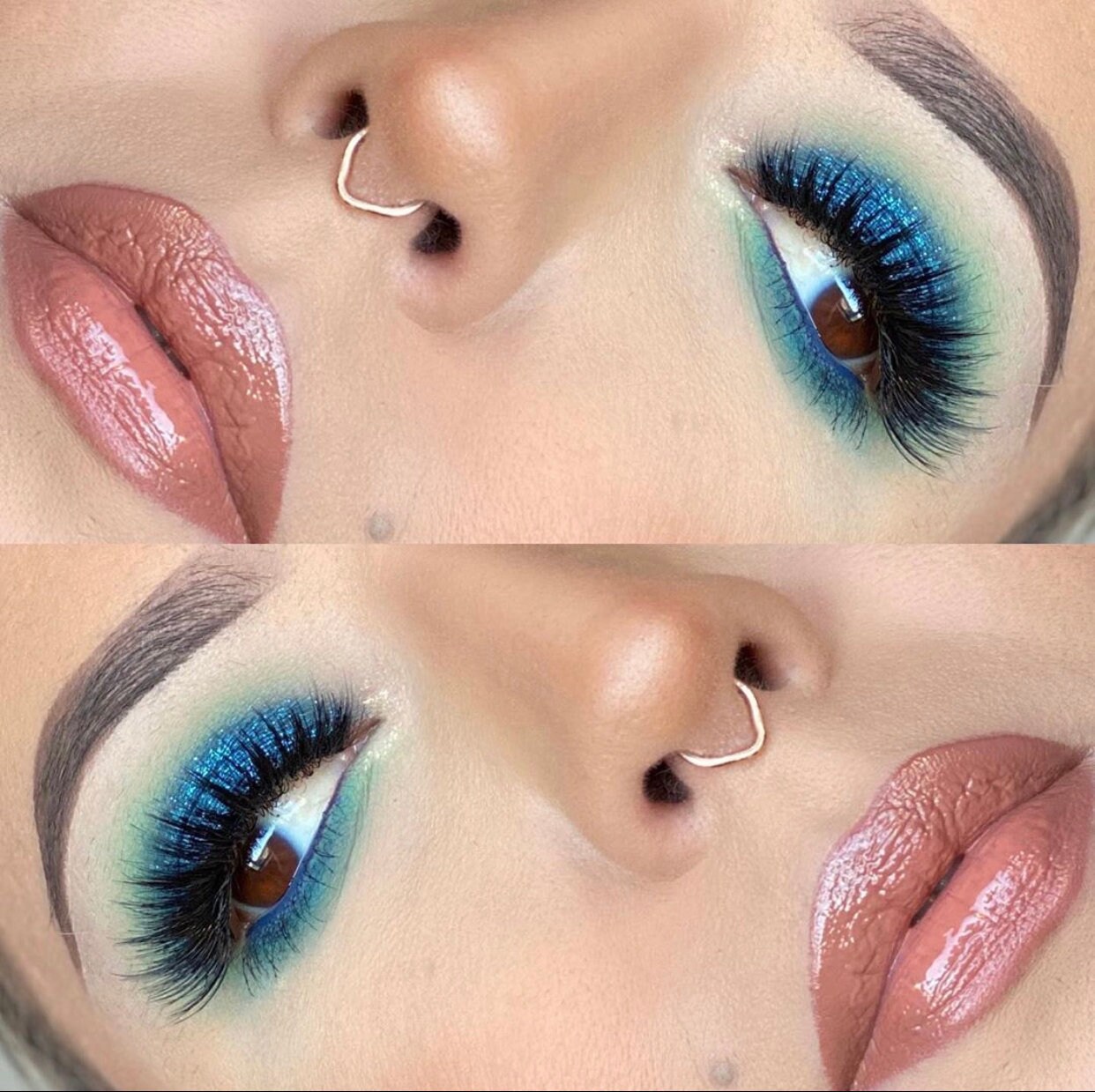 Triangle Septum Ring Rose Gold Septum Ring. - Etsy