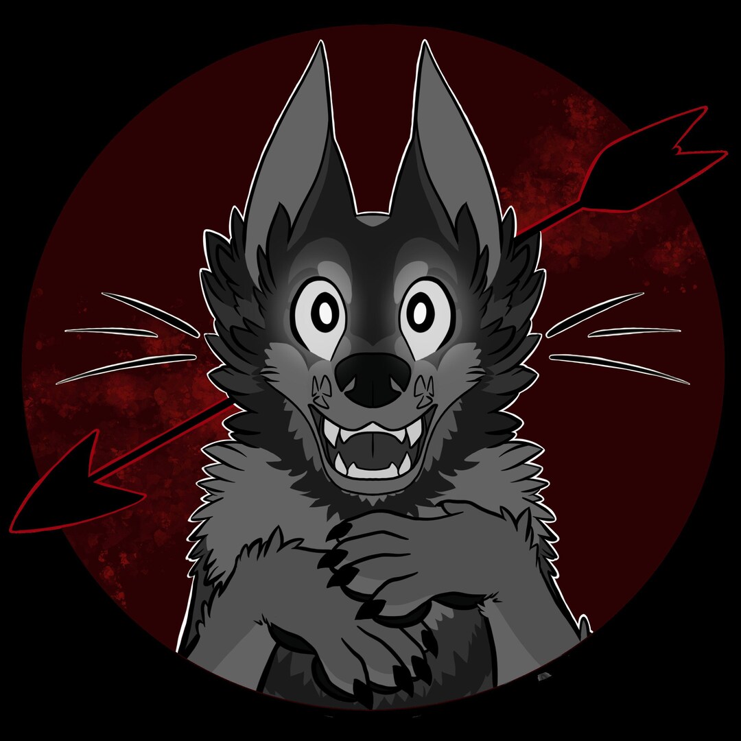Wolf and Arrow 4” Weatherproof Sticker - Etsy