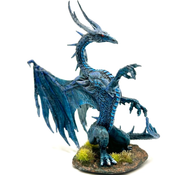 Blue Dragon Miniature - Etsy