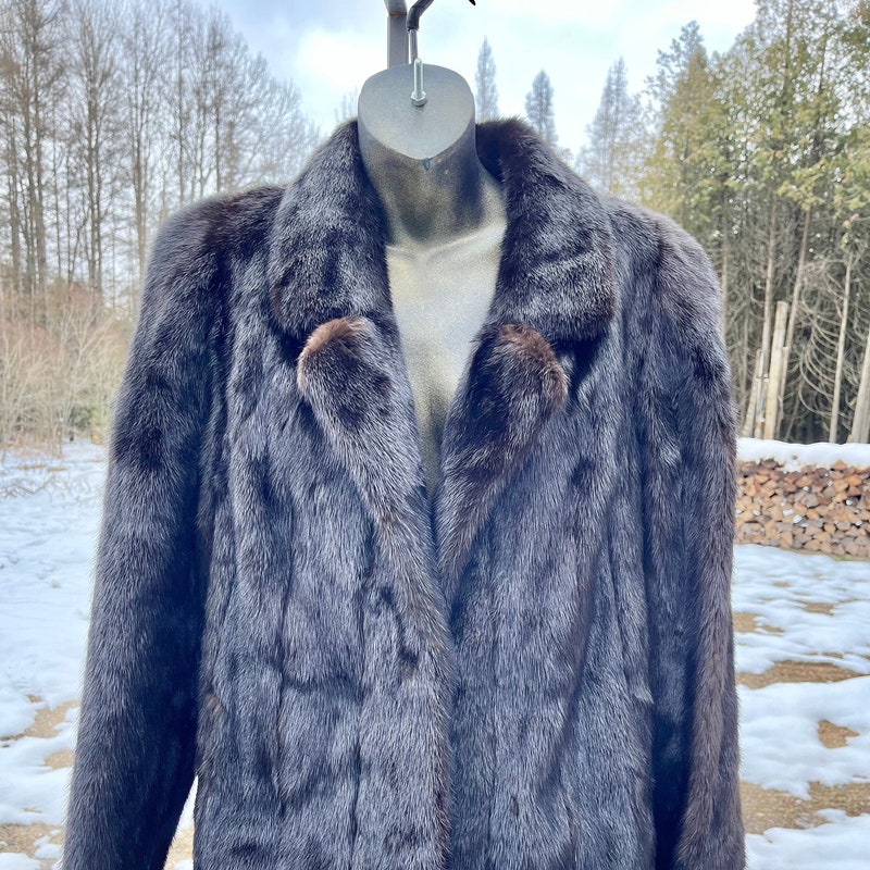 Vintage Fur Jacket - Etsy