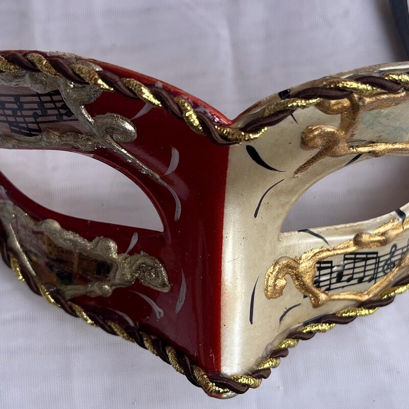 Red Masquerade Mask - Etsy