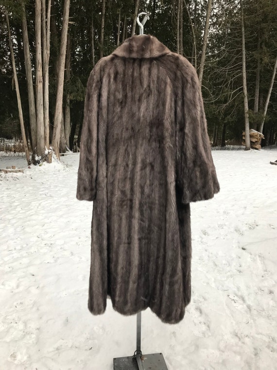 Vintage Fur Coat, Vintage Grosvenor Canada Silver Min… - Gem