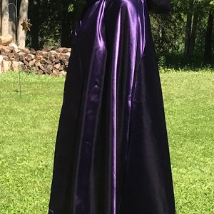 Quality Deluxe Deep Purple Cape / Cloak, Cape, Cloak, Cosplay Costume ...