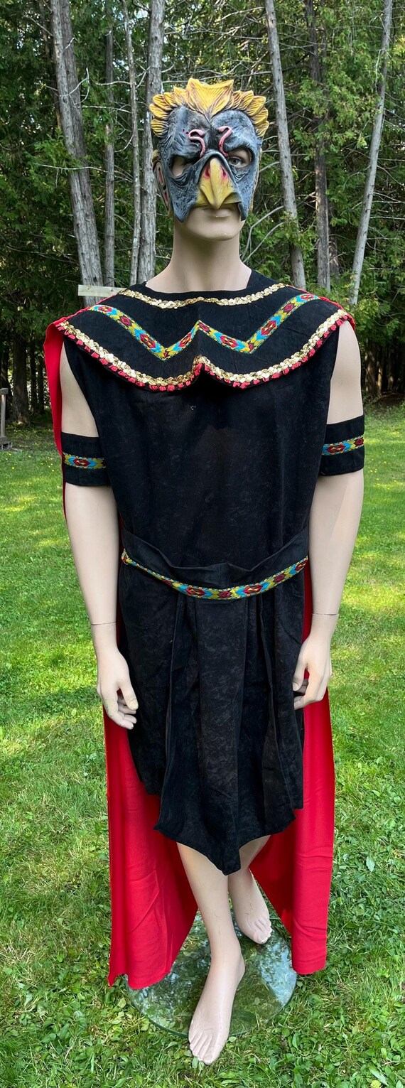 Men’s Aztec Warrior Costume, Warrior Costume, Men’s C… - Gem