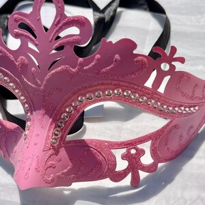Decorative Masquerade Mask Light Pink, Halloween Mask, Masquerade Mask ...
