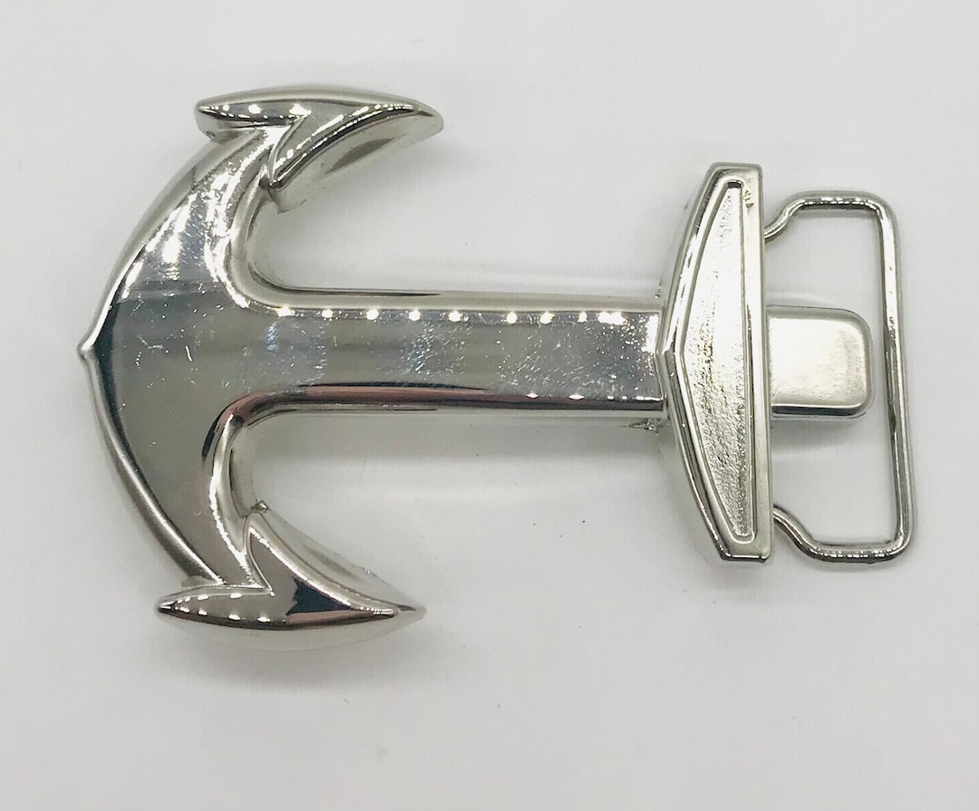 Vintage Anchor Belt Buckle, Belt Buckle, Vintage Belt Buckle, Unique ...
