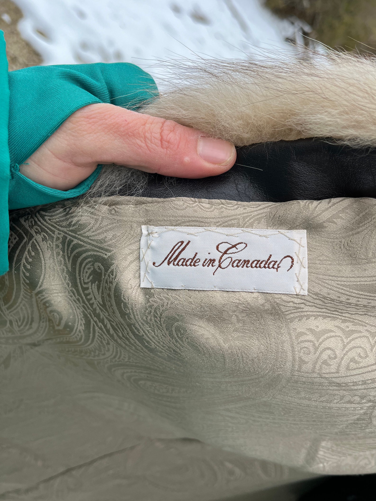 Vintage Deluxe Paul Magder Caramel Mink Fur With Arctic Fox - Etsy